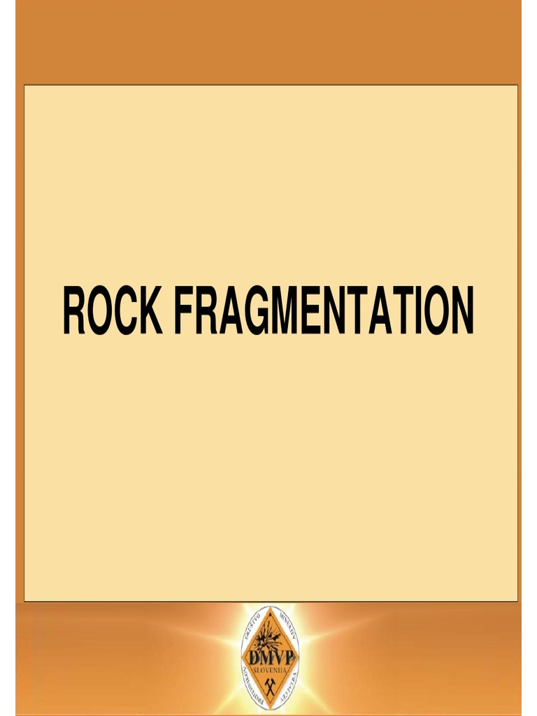 Rock Fragmentation - Blasting | PDF | Explosive Material | Strength Of ...