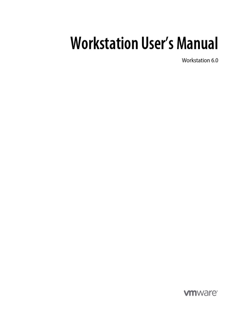 Workstation User's Manual | PDF | Installation (Computer Programs) | V ...