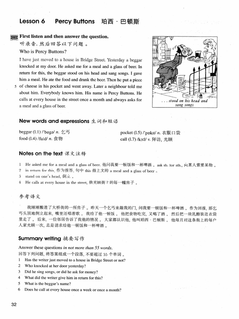 New Concept English 2 - Unit1 - Lesson6 | PDF