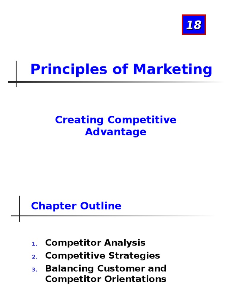 18-Creating Competitive Advantage | PDF | Strategic Management ...