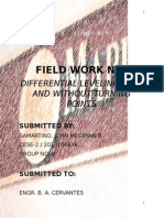 Differential Levelling | PDF | Surveying | Geophysics