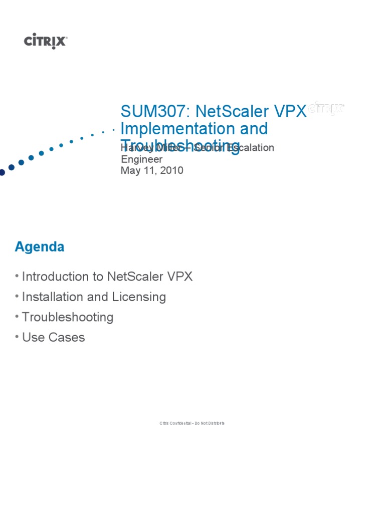 NetScaler VPX Implementation Guide | PDF | Computer Architecture ...