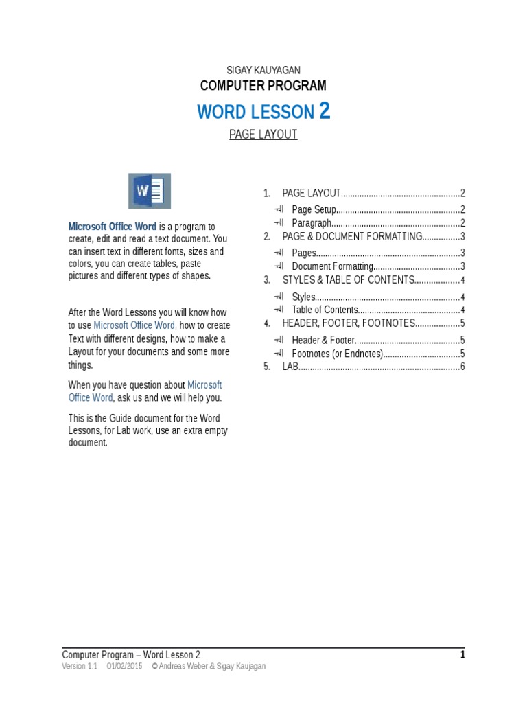 CPL-Word-2 | Microsoft Word | Note (Typography)