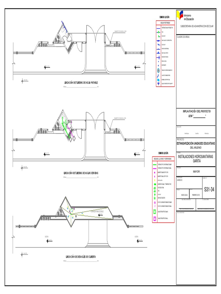 Planos Hidrosanitarios | PDF