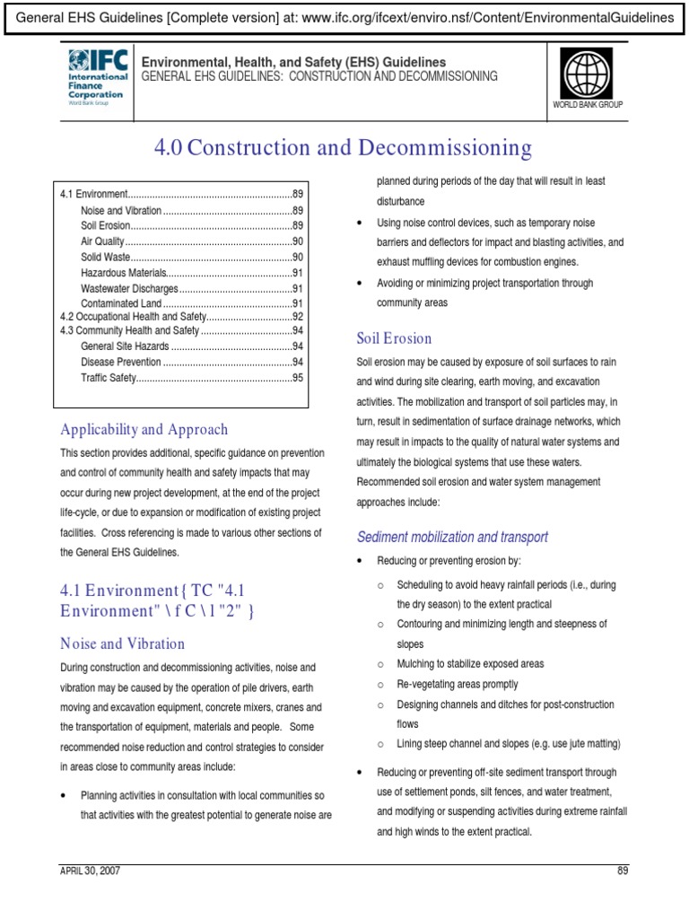 Decommissioning | PDF | Hazardous Waste | Occupational Safety And Health