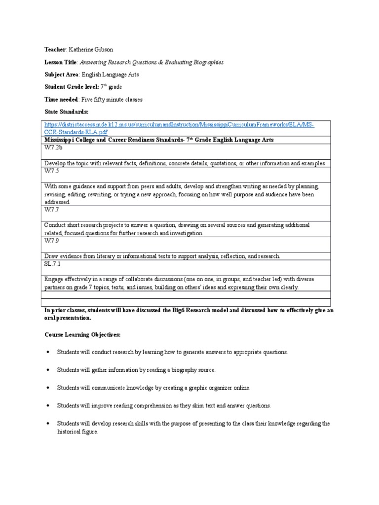 Updated Lesson Plan | PDF | Lecture | Lesson Plan