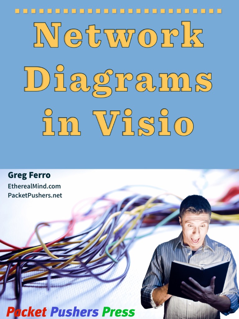 Network Diagrams With Visio Sample | PDF | Button (Computing ...