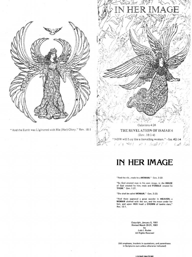 In Her Image by Lois Roden | Mary, Mother Of Jesus | Mother Goddess