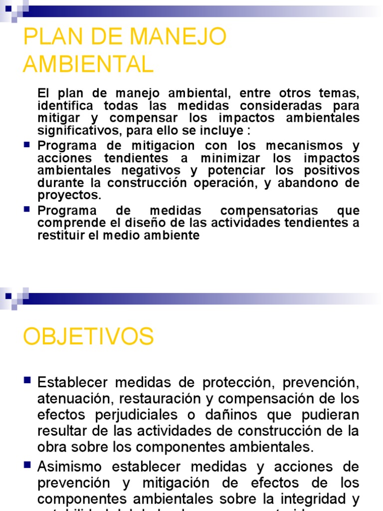 Plan De Manejo Ambiental Y Su Importancia En Los Proyectos – ZOBZQD