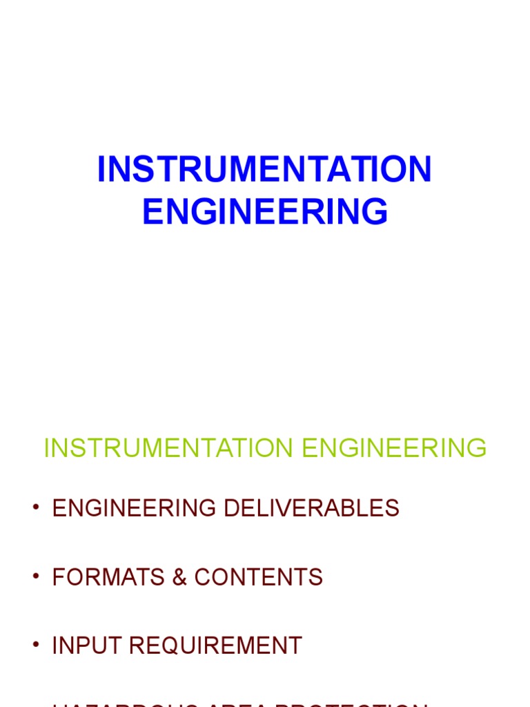 Epc Introduction | PDF | Instrumentation | Flammability