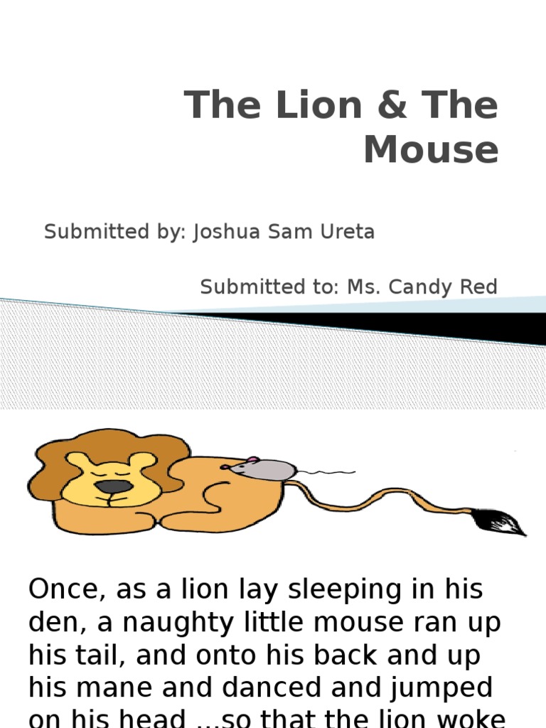 The Lion & The Mouse | PDF