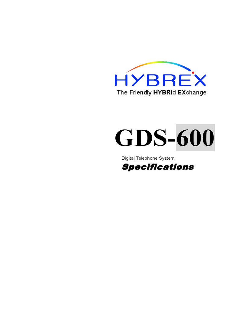 Crystal Hybrex Specification | PDF | Electrical Impedance | Telephone