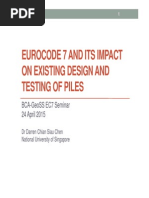 Pile Design To BS EN 1997-1:2004 (EC7) and The National Annex | PDF ...