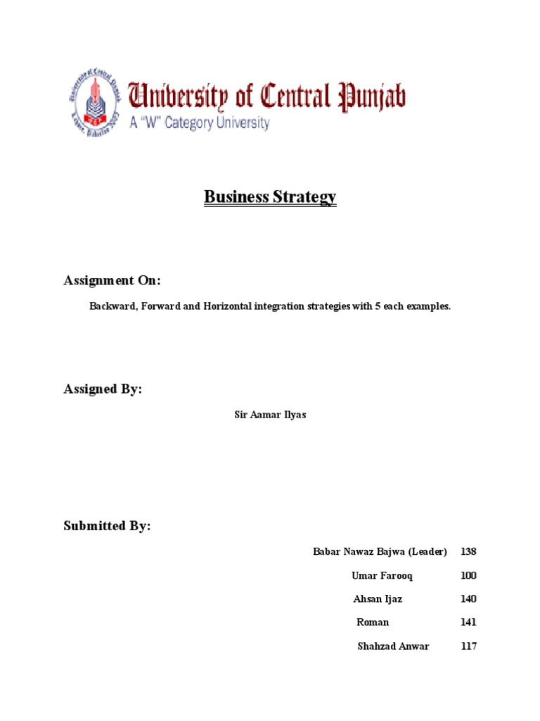 Cover Page UCP | PDF