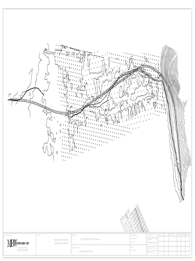 Lugogo Swamp Roads Design - Plan 2 | PDF
