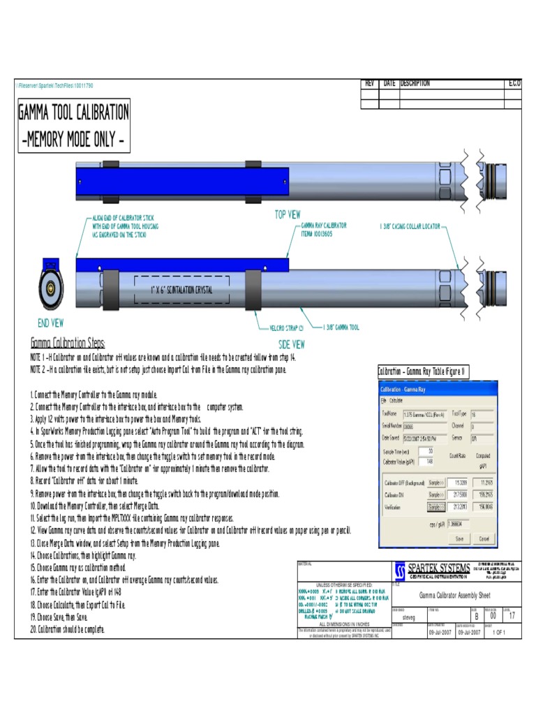 Gamma Calibrator - Memory Mode Rev 00 | PDF | Computer Engineering ...