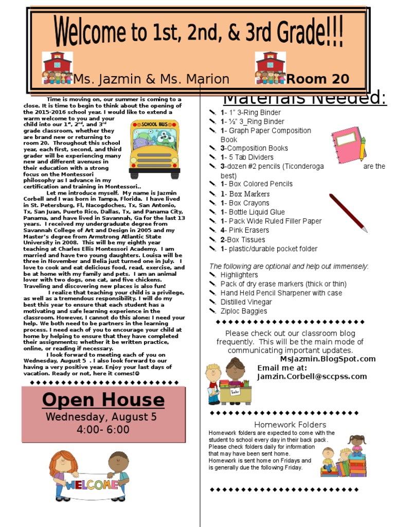 Welcome Letter | PDF | Further Education | Teaching And Learning