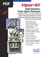 Recloser G&W Viper ST | PDF | Transformer | Insulator (Electricity)