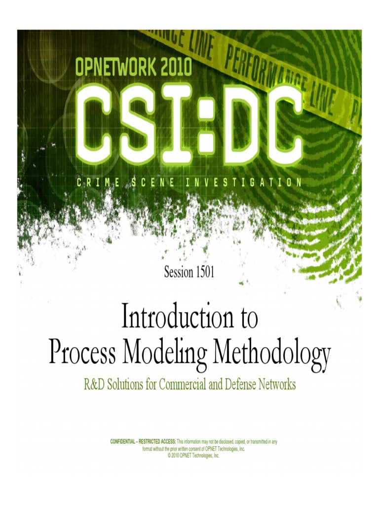 1501 - Introduction To Process Modeling Methodology | PDF ...