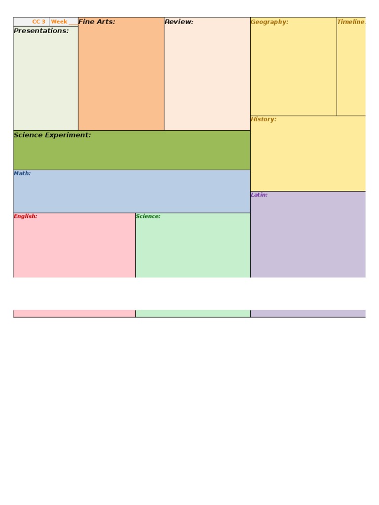 CC Tutor Planning Sheet | PDF | Science | Science And Technology
