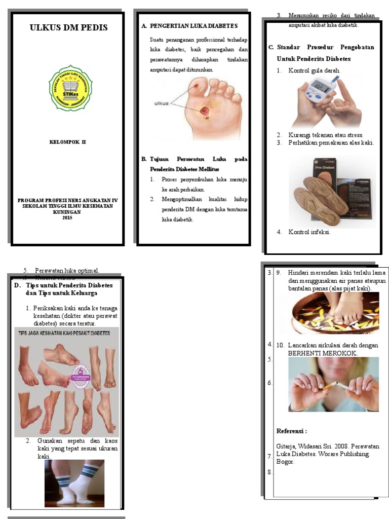 Leaflet Ulkus DM | PDF