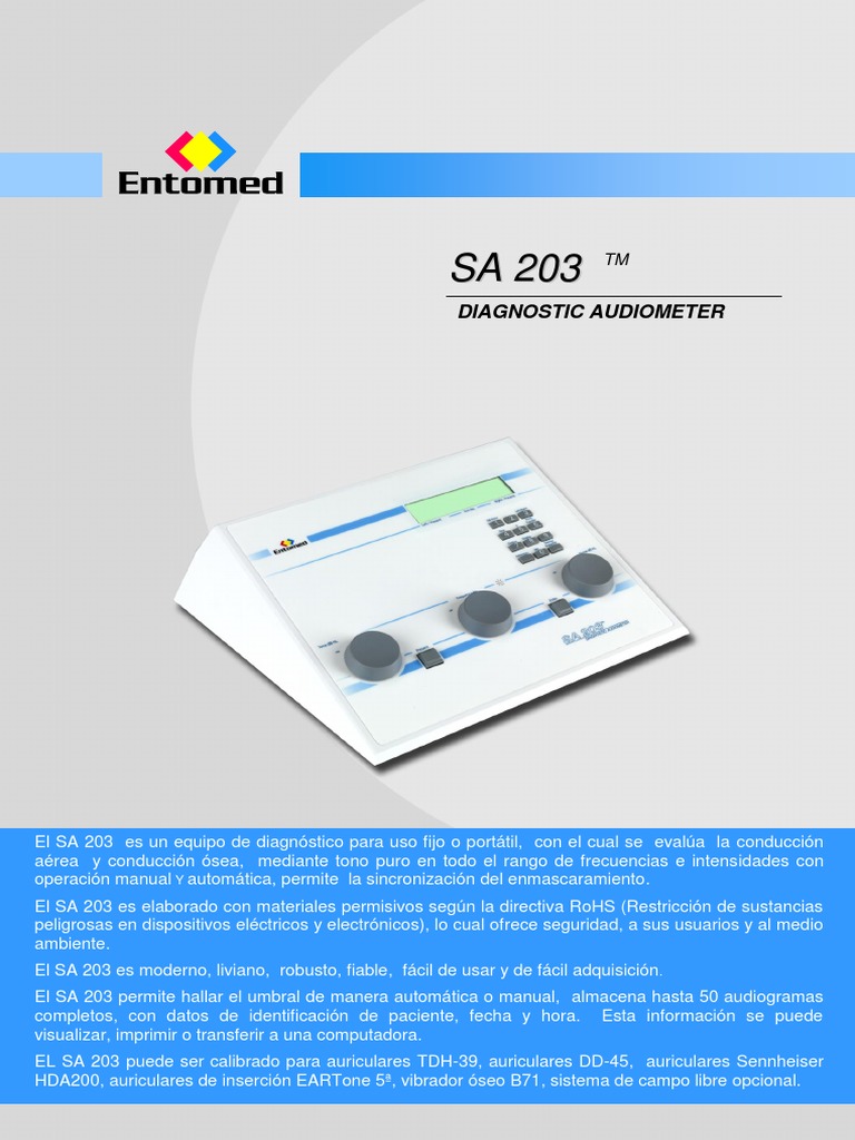 Entomed SA 203-IV FolletoTecDoc254-4 Espagnol PDF | PDF | Auriculares ...