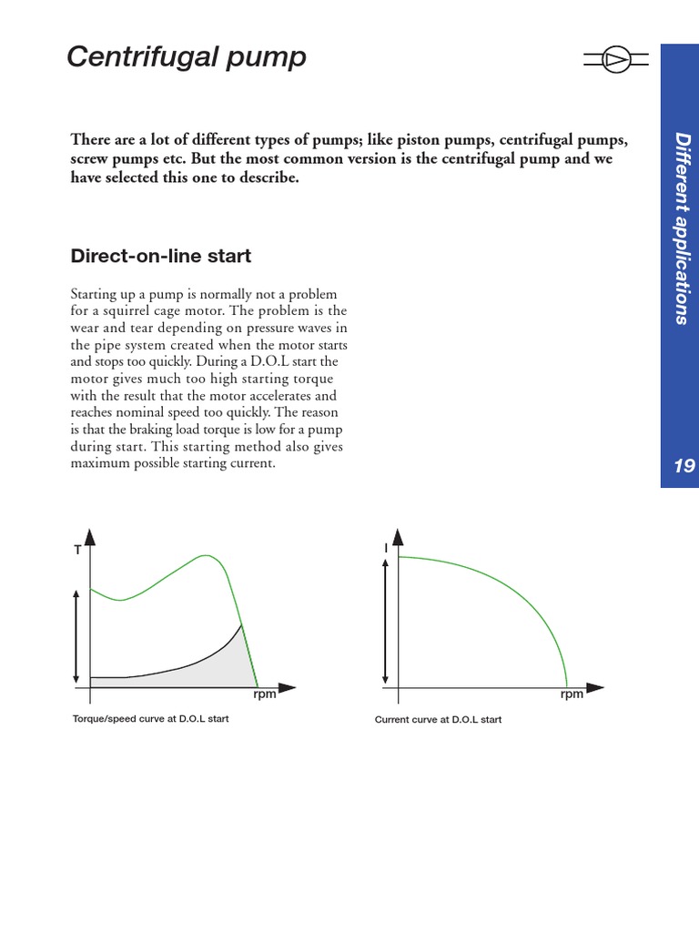 ABB - Motor Starting Methods | PDF | Pump | Pipe (Fluid Conveyance)