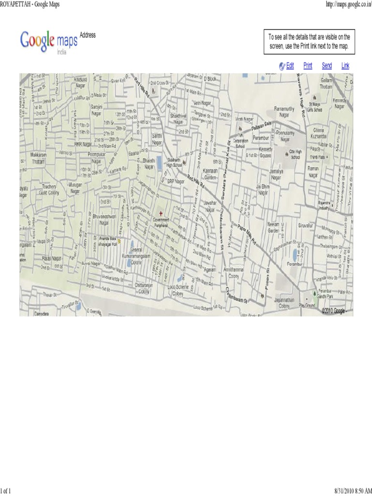 A Brief Overview and Interactive Map of Royapettah, a Neighborhood in ...