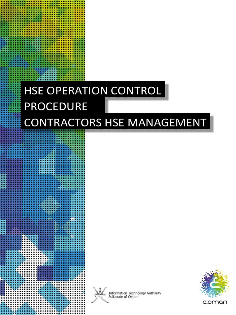 HSE Control of Contractors | PDF | General Contractor | Occupational ...