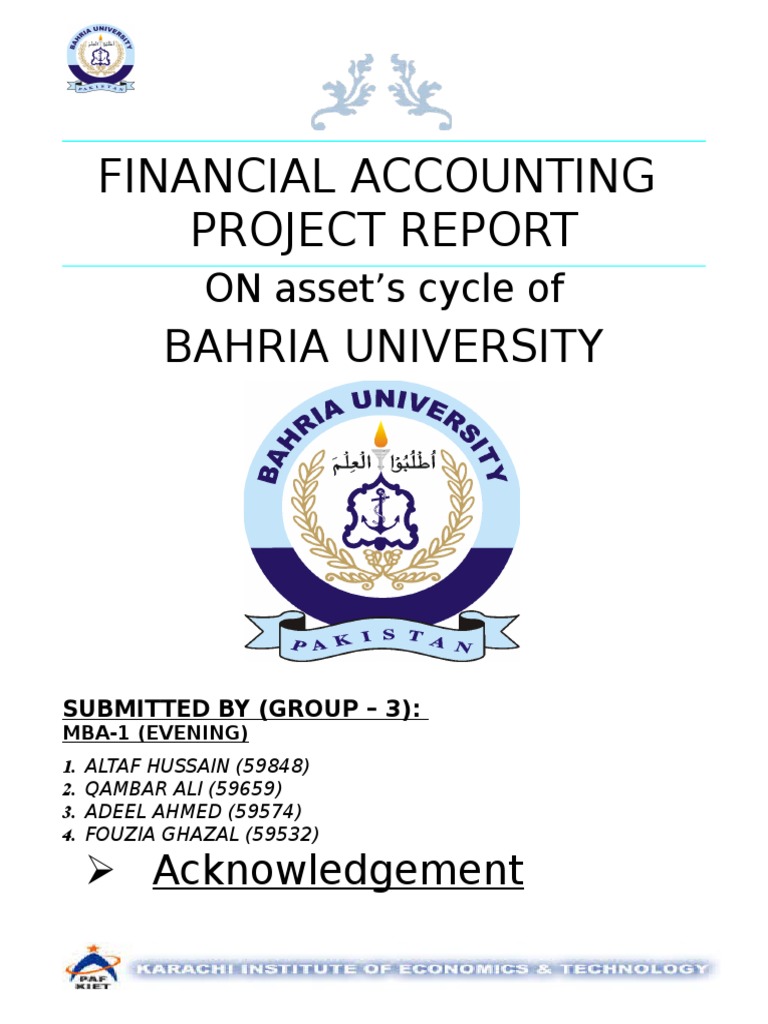 Accounting Project Report | Download Free PDF | Depreciation | Economies