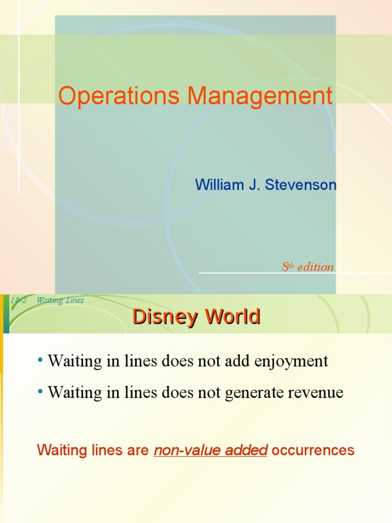 Waiting Lines | PDF | Queue (Abstract Data Type) | Applied Mathematics