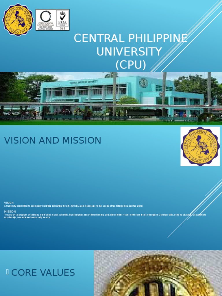 Central Philippine University (CPU) | PDF | Academia | Schools