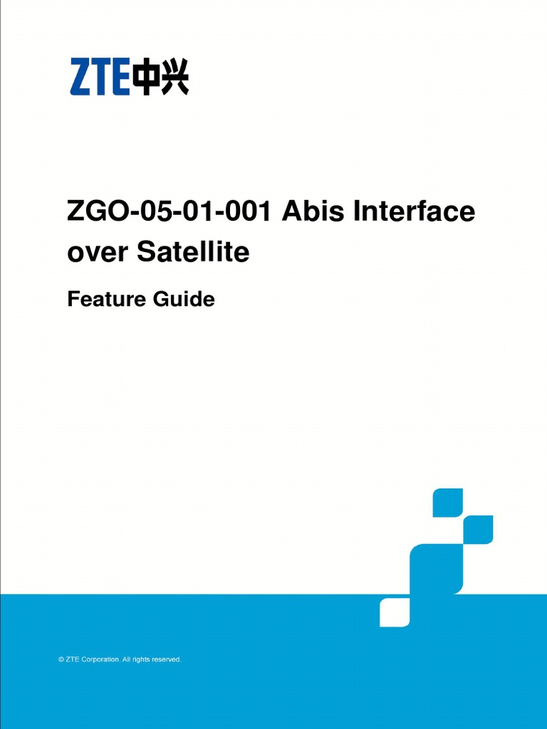 Abis Interface Over Satellite Feature Guide | PDF | Telecommunications ...