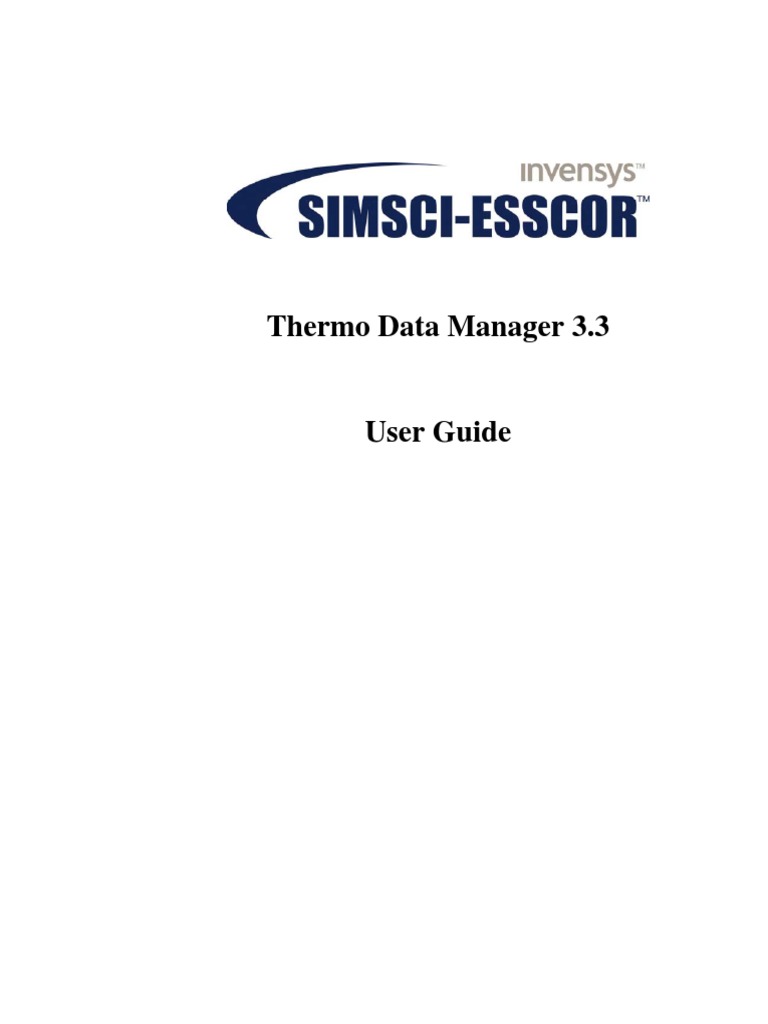 TDM User Guide | PDF | Physical Chemistry | Computing