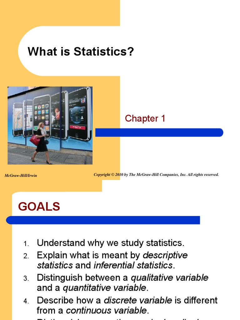 What Is Statistics?: Mcgraw Hill/Irwin | PDF | Level Of Measurement ...