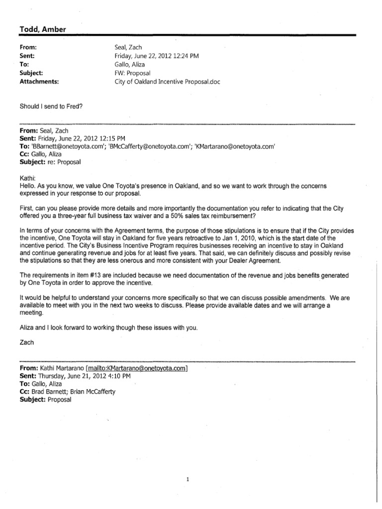McCafferty Barnett Gallo Letter | PDF