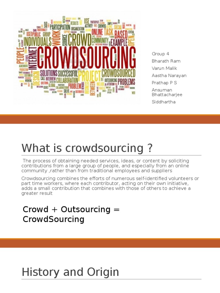 Introduction To Crowdsoucring | PDF | Crowdsourcing | Communication