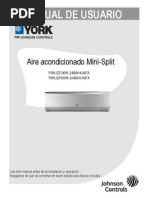 Manual de Operacion Mini Split Prime PDF | PDF | Control remoto ...