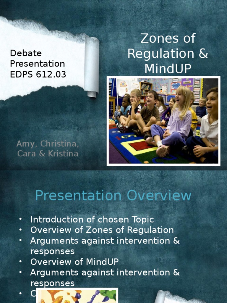 Zones of Regulation & MindUP Overview | PDF | Emotional Self Regulation ...