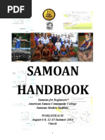 Upu Amata Ai Lauga Faasamoa | PDF | Samoa