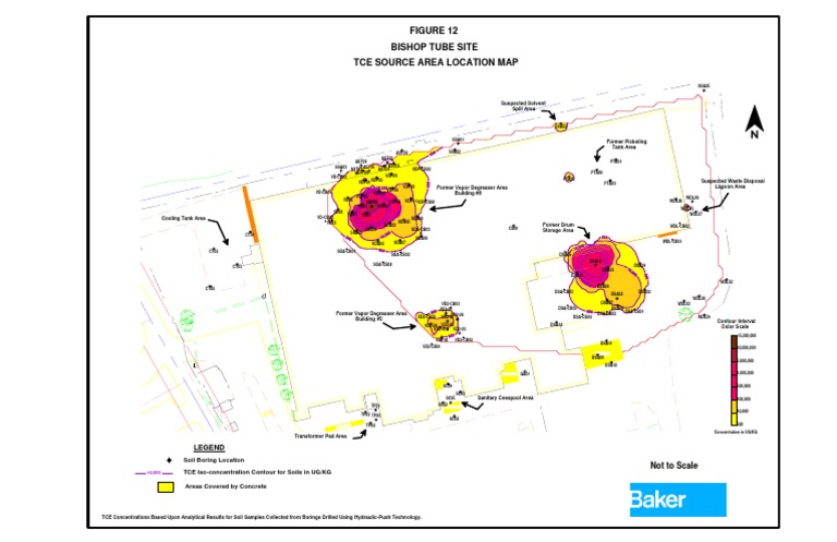 Figure 12 - TCE Source Area Location Map | PDF | Technology & Engineering