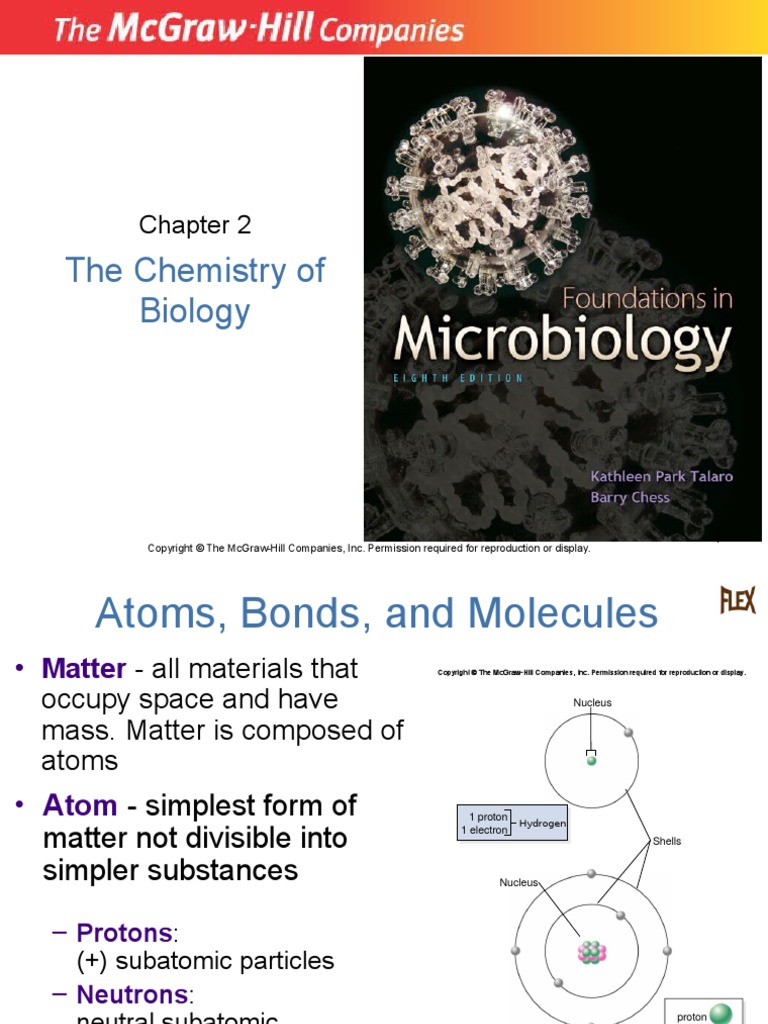 The Chemistry of Biology | PDF | Redox | Chemical Bond
