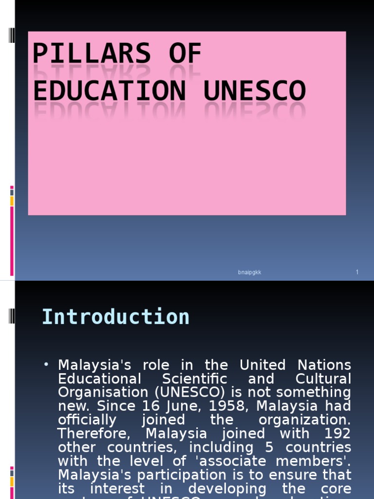 t1 (3) Pillars of Education Unesco | PDF | Community | Unesco