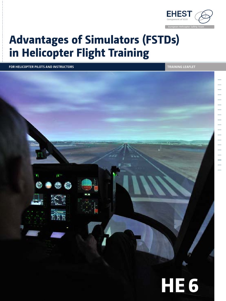 Helicopter Simulator Training Benefits | PDF | Simulation | Cockpit