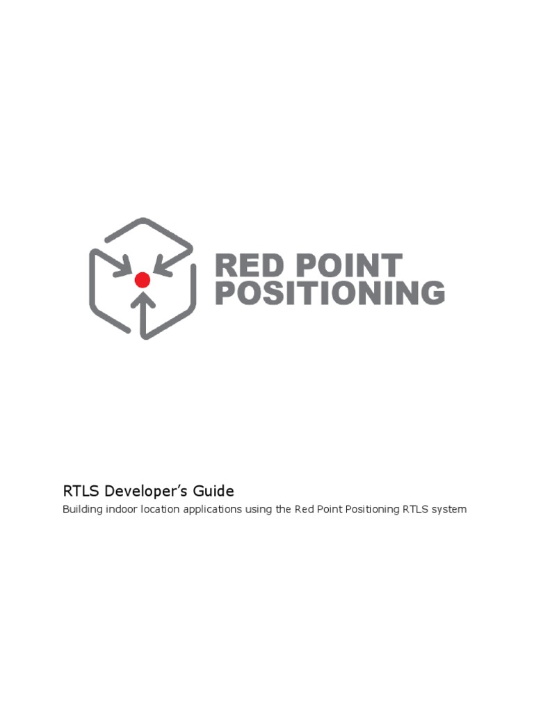 RtlsDevGuide RPP DG-011 | PDF | Application Programming Interface | Representational State Transfer