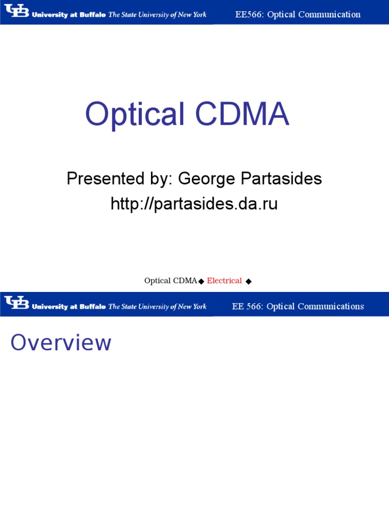 Op Cdma | PDF | Code Division Multiple Access | Optical Fiber