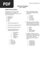 Ap Biology Review One Pagers | PDF