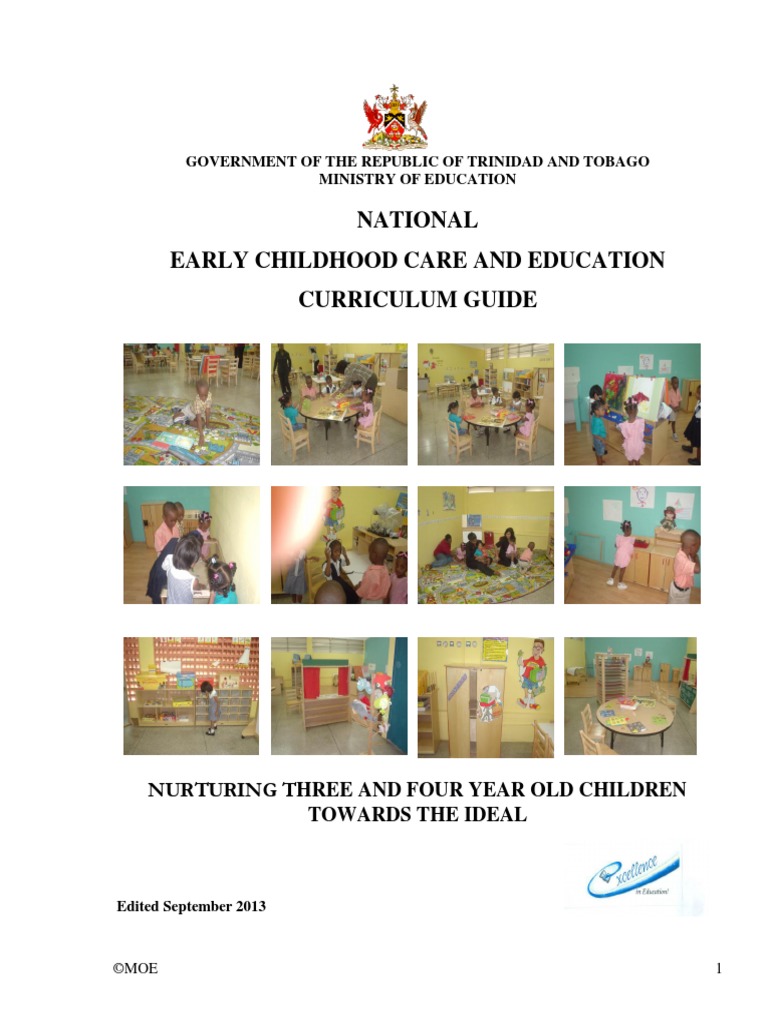 Edited National Curriculum Guide Ecce | PDF | Early Childhood Education ...