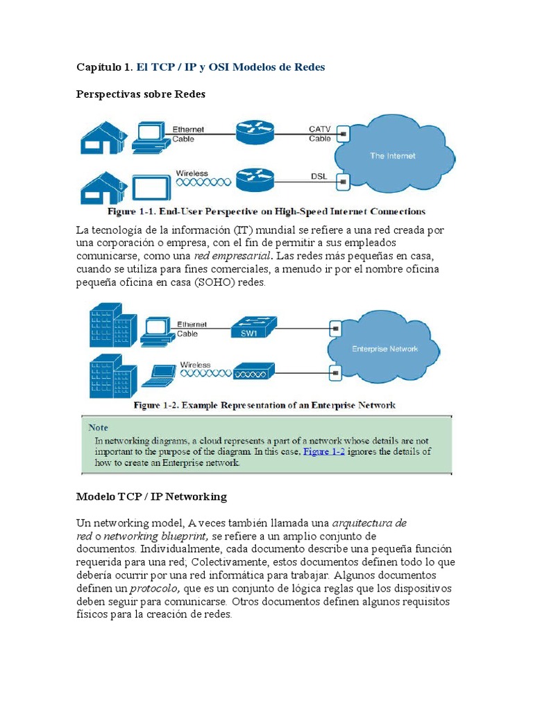 Resumen CHAP 1-5 ICND1 (Español) | PDF | Protocolos de internet | Enrutador (Computación)