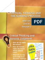 NurseThink® RN Clinical Judgment Map | PDF | Medical Diagnosis | Nursing